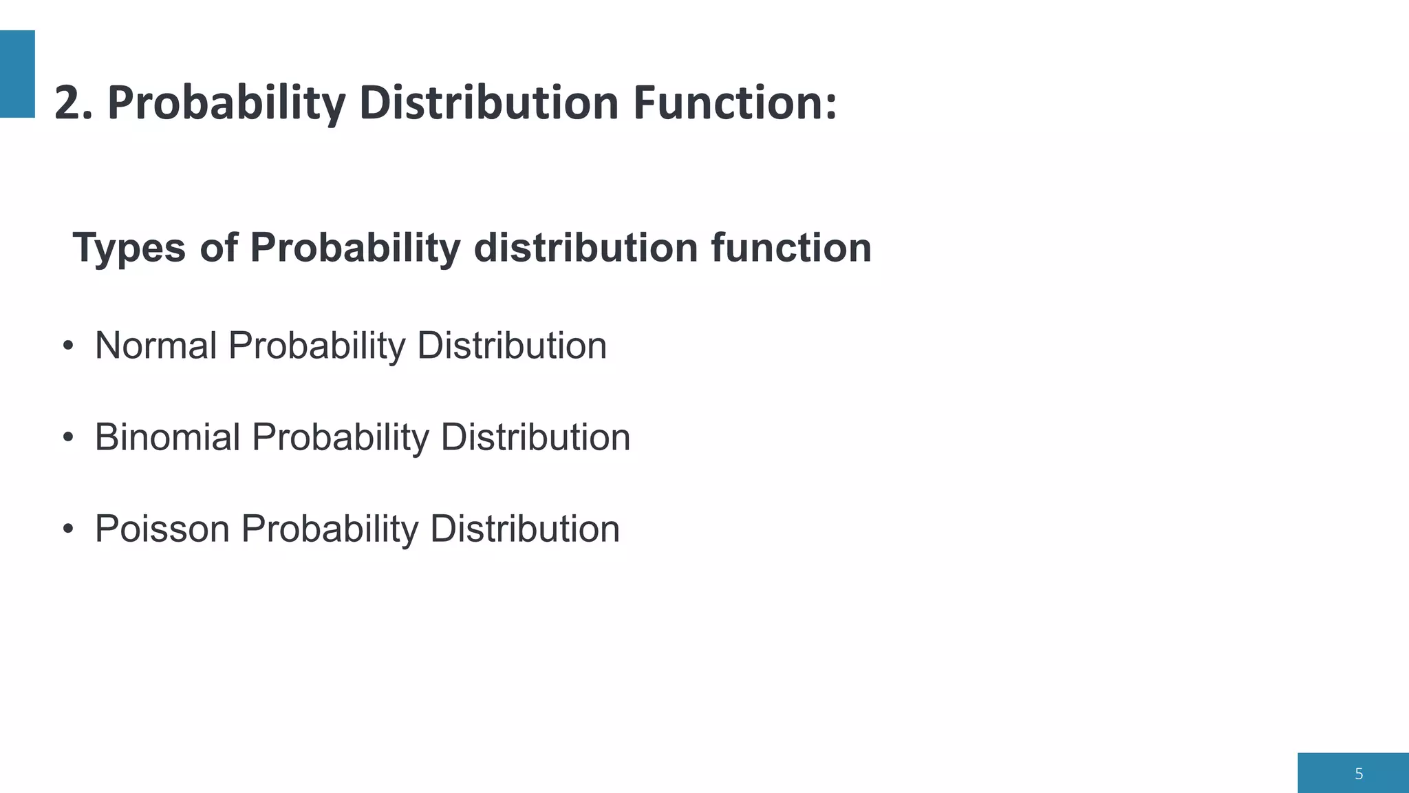 Probability distribution Function & Decision Trees in machine learning | PPTX