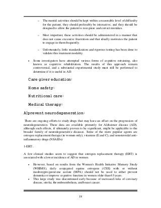 Dementia notes | PDF