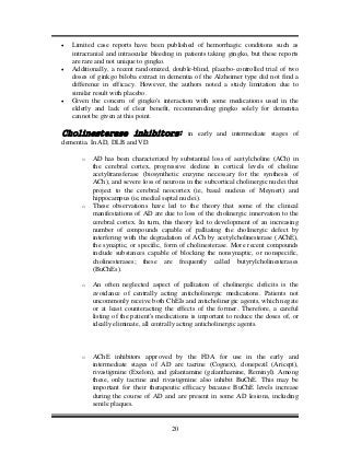 Dementia notes | PDF