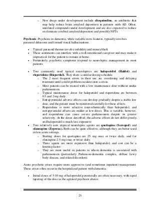 Dementia notes | PDF