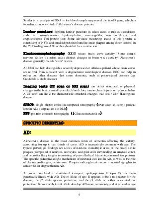 Dementia notes | PDF