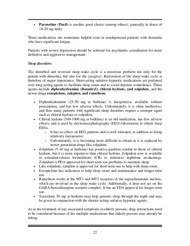 Dementia notes | PDF