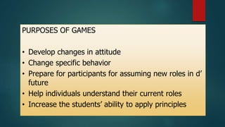 teaching with contrive experiences | PPTX