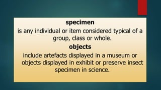 teaching with contrive experiences | PPTX