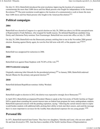 G. k. butterfield wikipedia (highlighted) | PDF