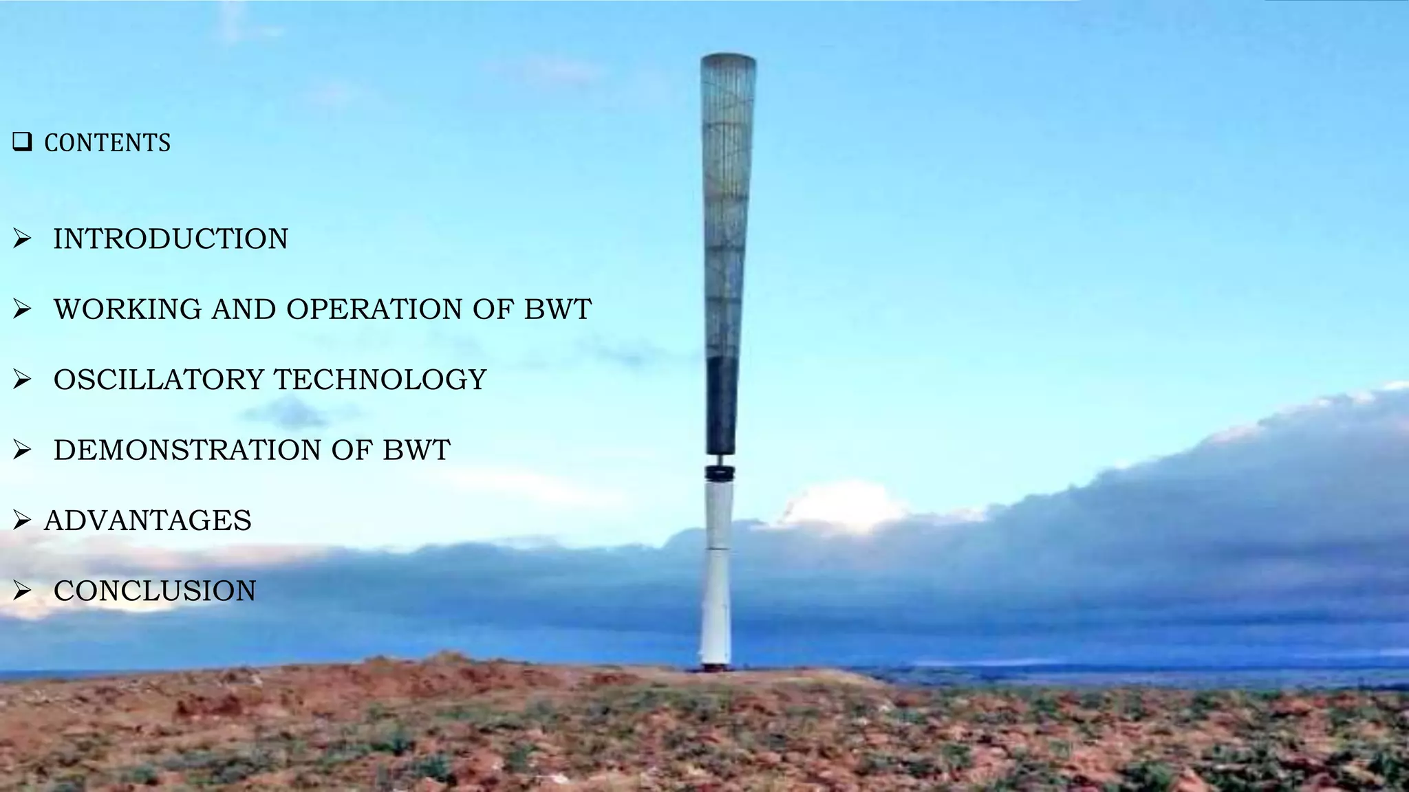 blade less wind turbine | PPT