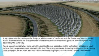 blade less wind turbine | PPTX