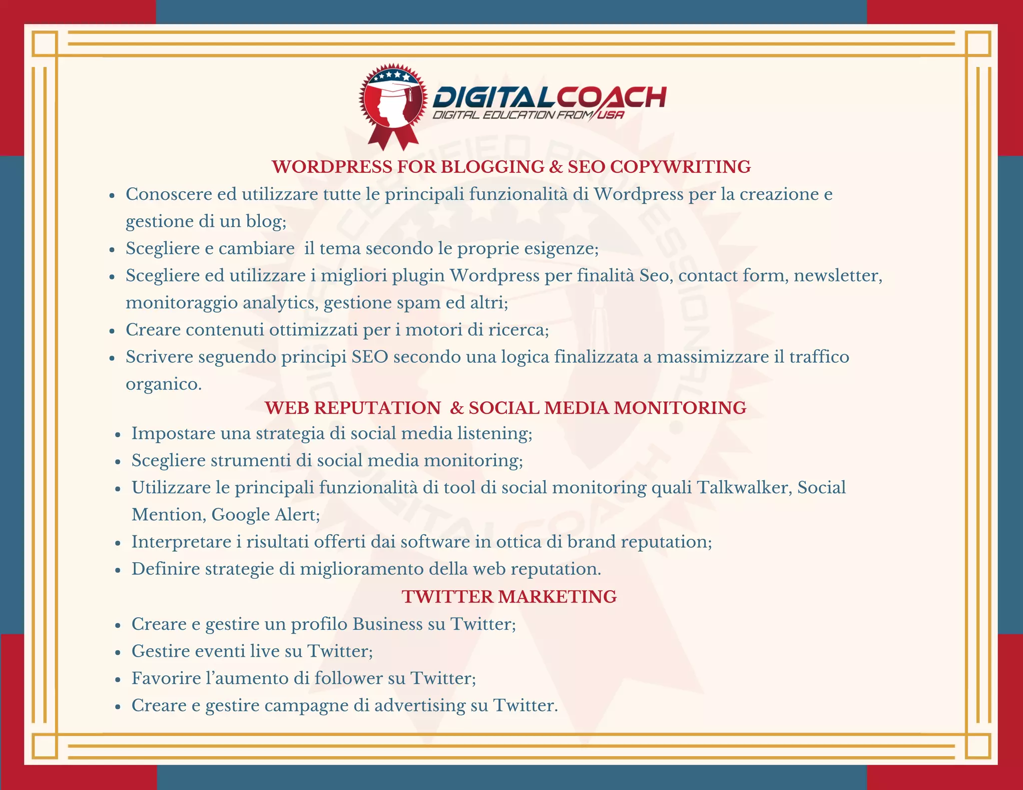 G. bianchini certificato digital certification program | PPT