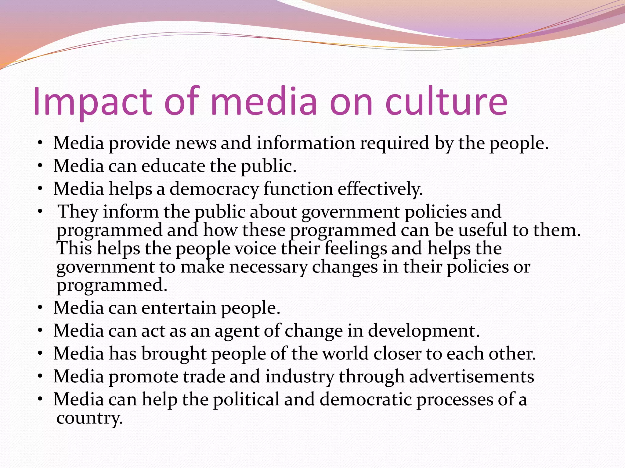 Impact of media on school and culture ,Impact of technology on school ...