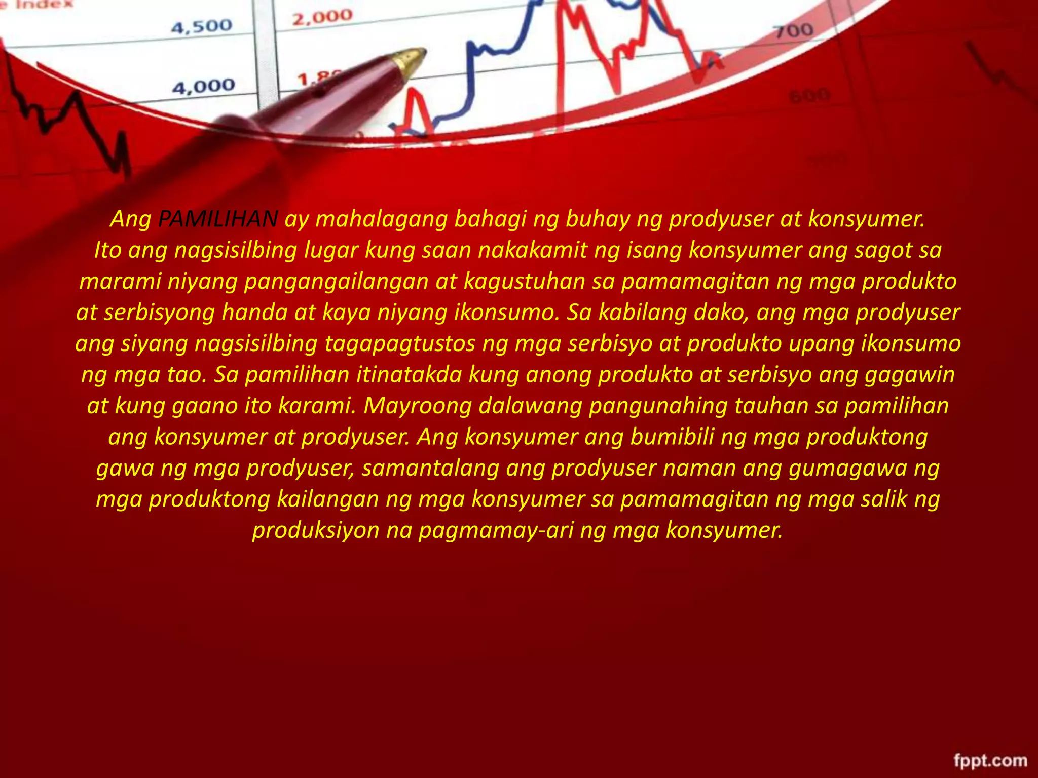 Ang Konsepto ng Pamilihan | PPTX