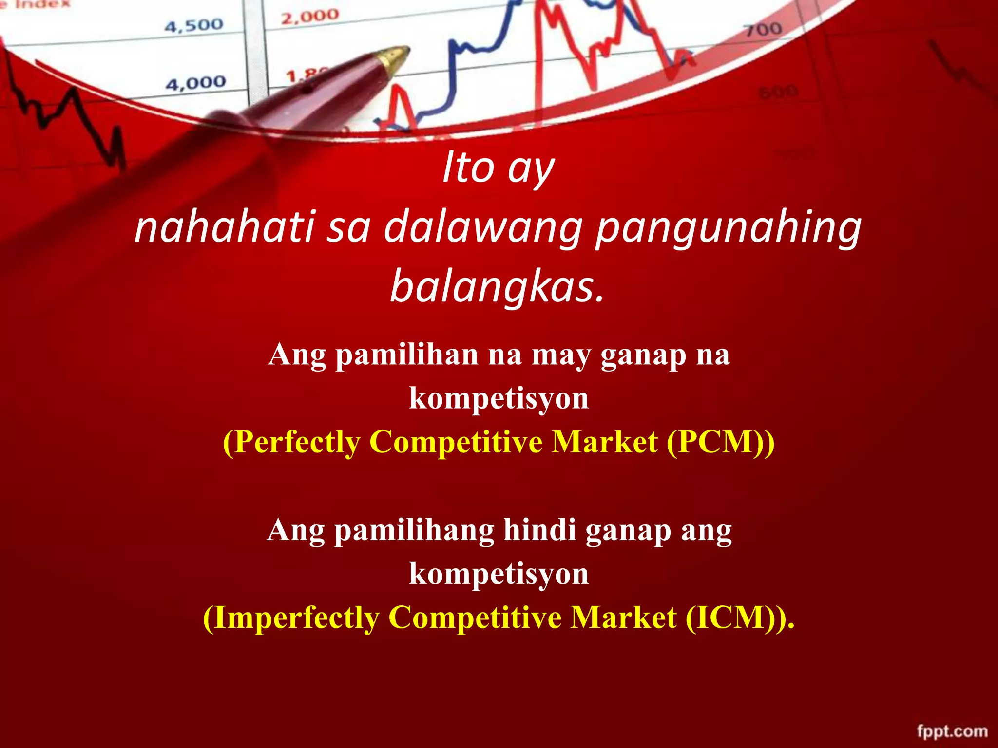 Ang Konsepto ng Pamilihan | PPTX