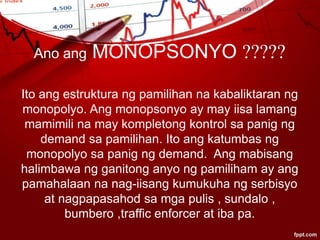 Ang Konsepto ng Pamilihan | PPTX
