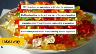 What It Takes to Build API Integrations | PPT