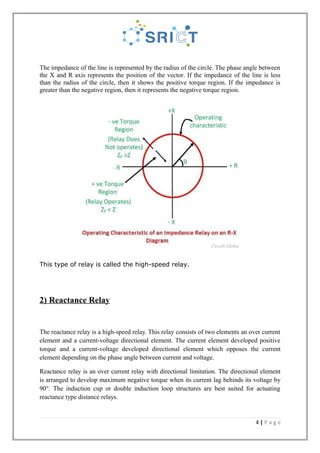 DISTANCE PROTECTION RELAY | DOC