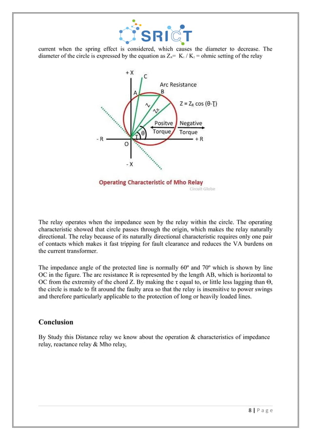 DISTANCE PROTECTION RELAY | DOC