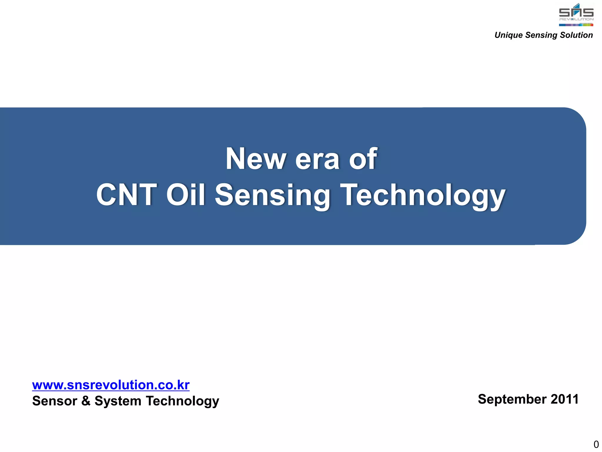 G 1 sns-new era of cnt sensing technology | PPT