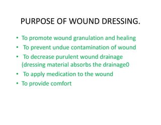 WOUNDS AND WOUND CARE | PDF