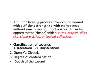 WOUNDS AND WOUND CARE | PDF