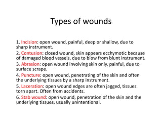 WOUNDS AND WOUND CARE | PDF