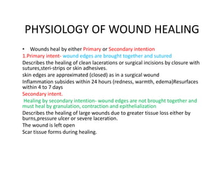 WOUNDS AND WOUND CARE | PDF