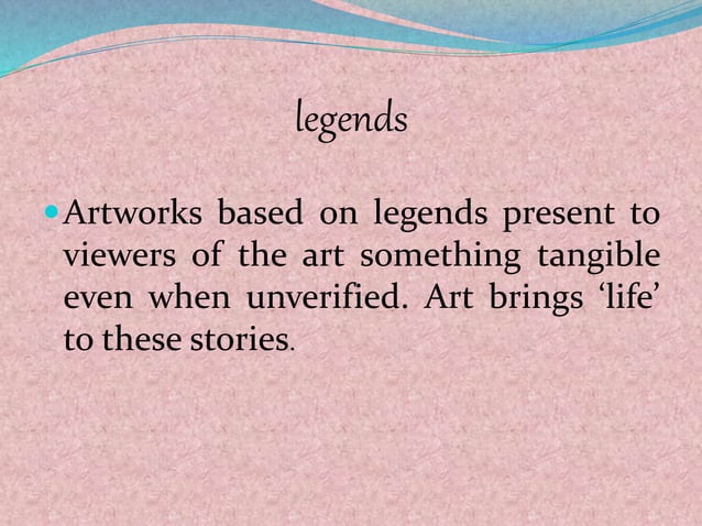 Subject and ways of presenting art | PPTX | Painting | Arts and Crafts