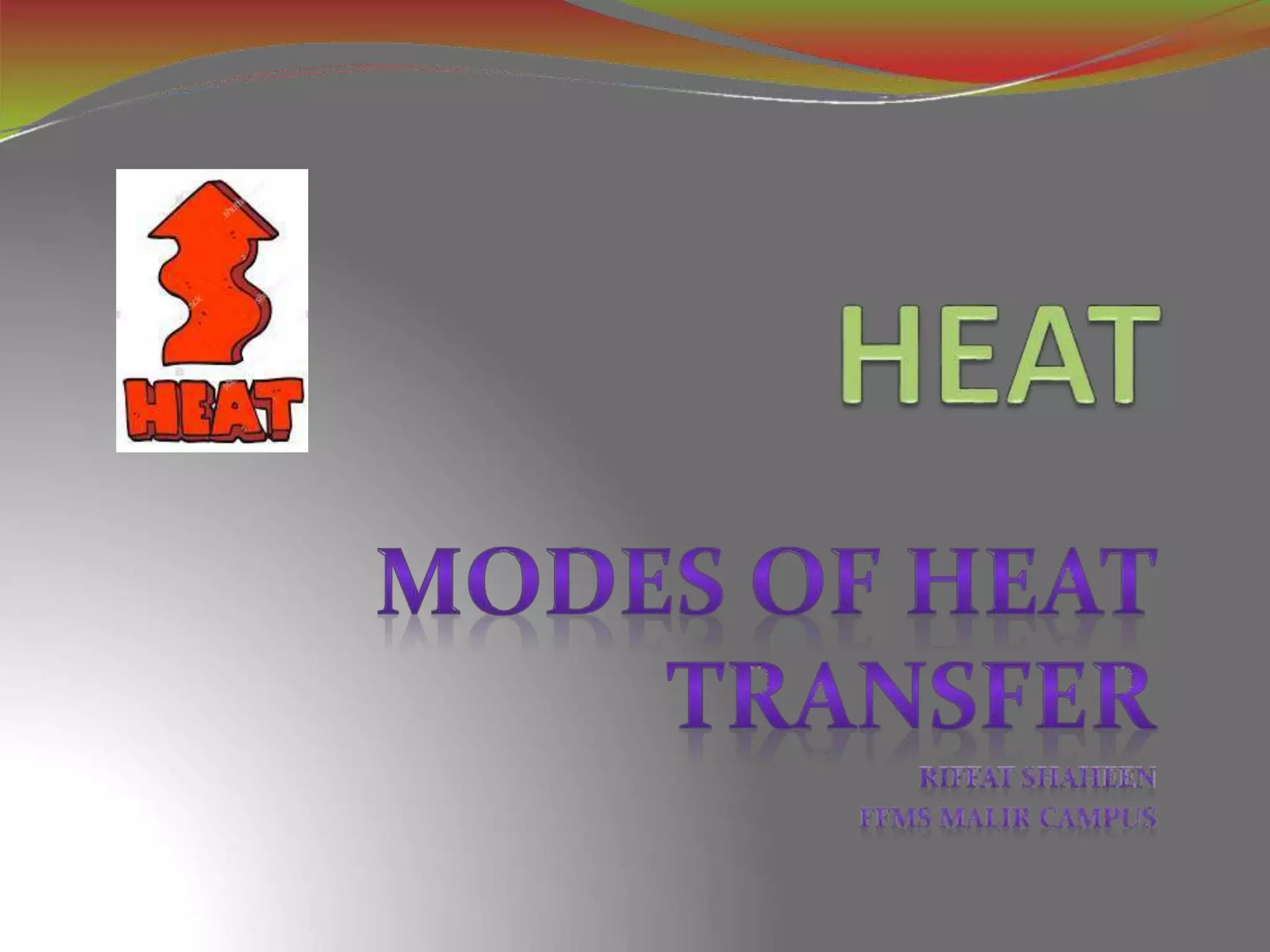 Method of heat transfer | PPT
