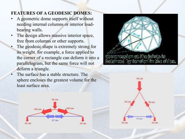 Geodesic Dome in Building Construction: Concepts, Types, and Applications | PPTX
