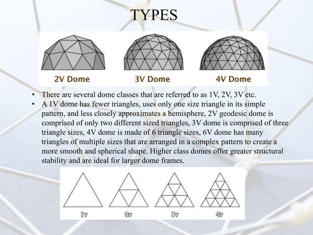 Geodesic Dome in Building Construction: Concepts, Types, and Applications | PPTX