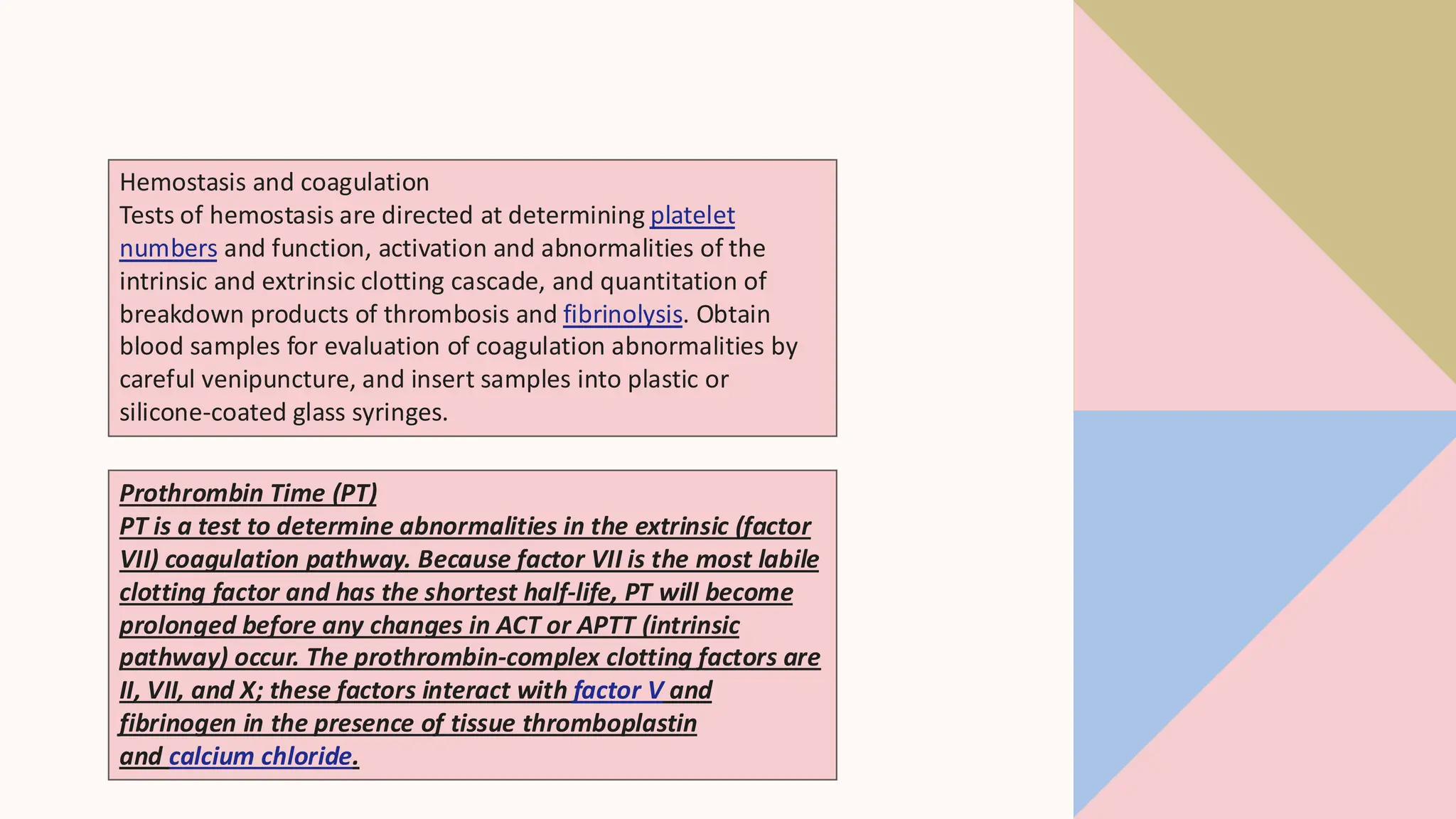 Clinical Laboratory Technology - Routine Coagulation Test | PDF