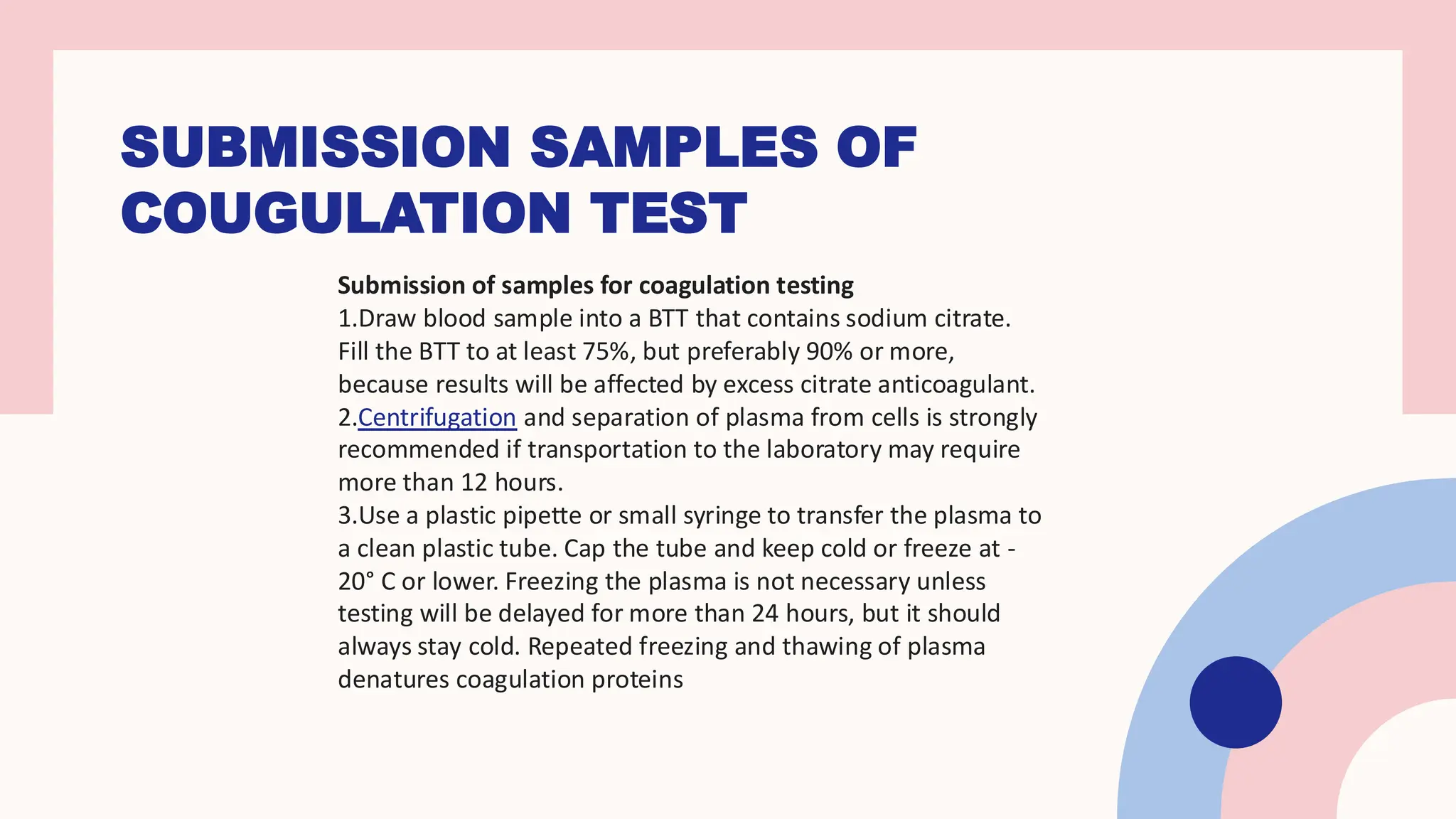 Clinical Laboratory Technology - Routine Coagulation Test | PDF