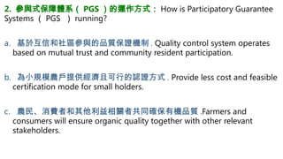 Importance of Organic and Eco-Friendly Consumer Cooperatives | PPT