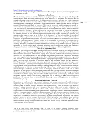 Narratives of Resilience: Coping with Adversity (www.kiu.ac.ug) | PDF