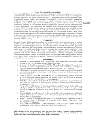 Integrating Patient Feedback into Personalized Care Strategies (www.kiu ...