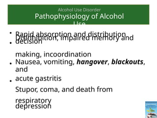 Alcohol Misuse and its negative effects in human body health | PPTX