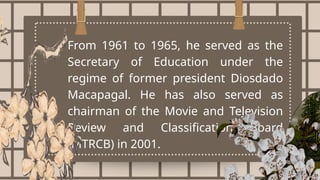 Life - and - works - of - Alejandro - Roces | PPTX