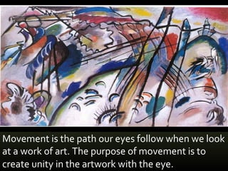 Movement Art Principle