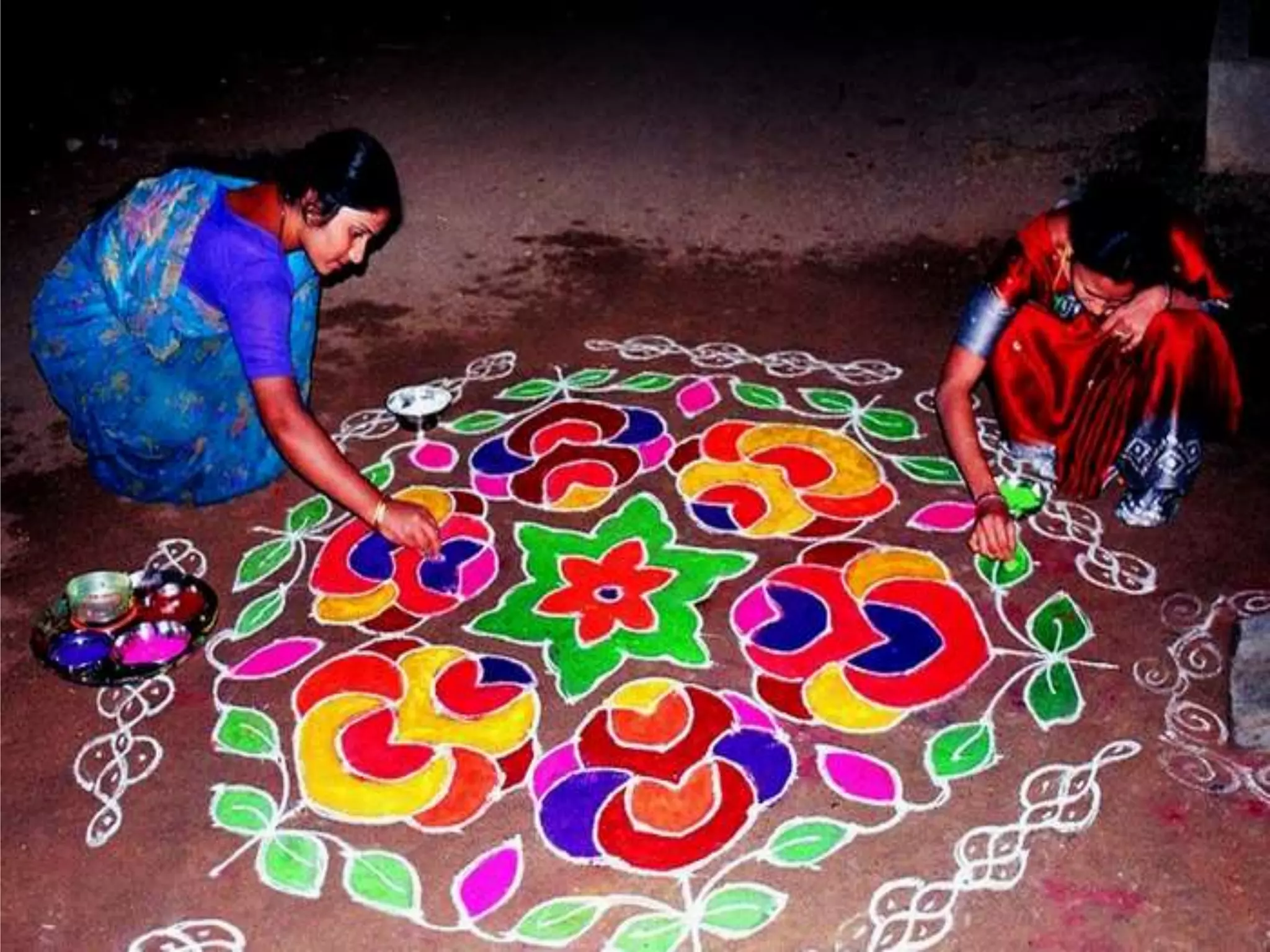Create a design for Rangoli | PPTX