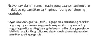 G-7 1st lesson Kaligirang Pangkasaysayan ng Tula sa Panahon ng Katutubo ...