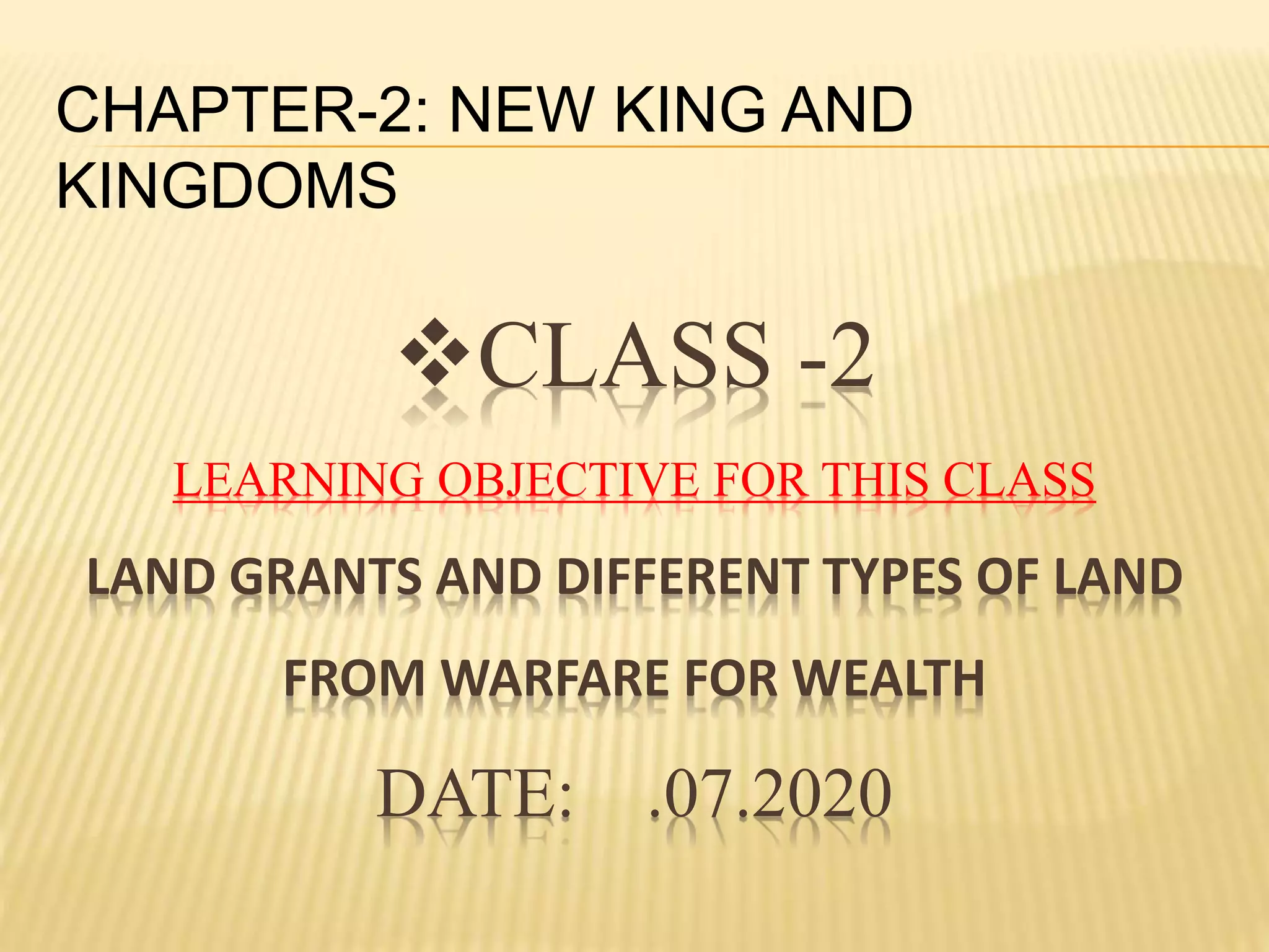 G 7 his ch-2 ppt new kings and kingdoms full chapter | PPTX