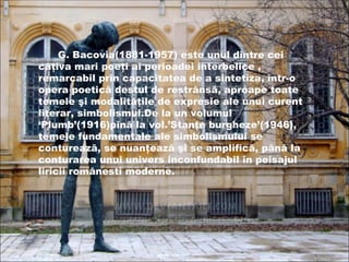 G. bacovia completare | PPT