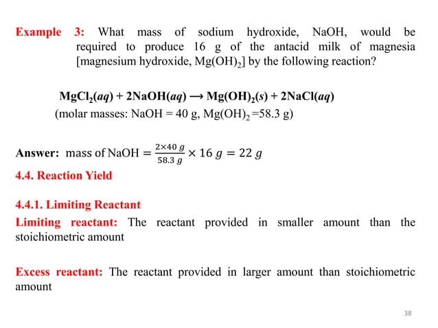 General Chemistry Chapter 4 Presentation Pdf Chemistry Science
