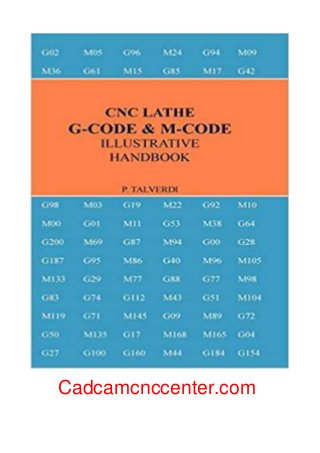 G code and m-code function for cnc lathe