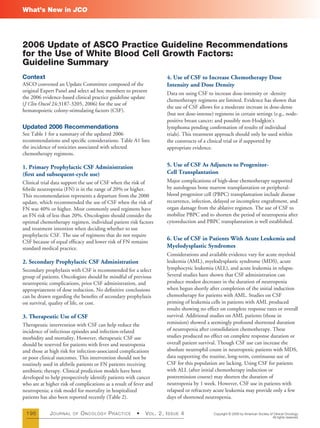 G csf guideline | PDF