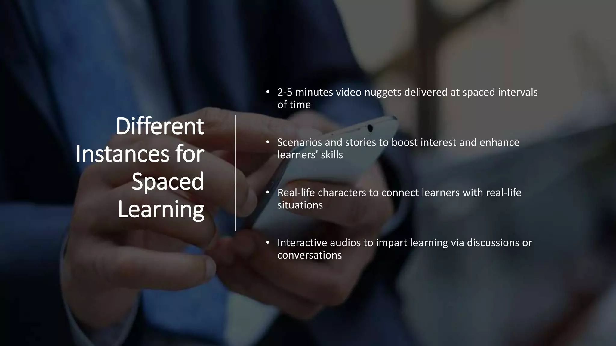 G cube lms with spaced learning | PPT