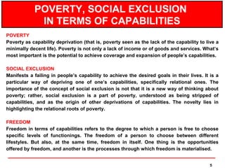 The Welfare Space: Looking at Homelessness from the Human Needs | PPT