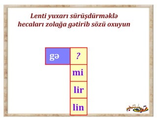 G hərfi | PDF