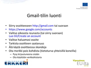 Gmail-tili | PPT