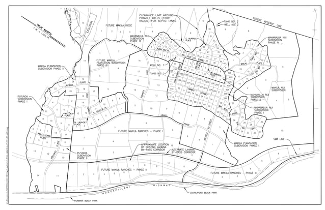 Launiupoko Plat Map Overview Maui Real Estate | PDF