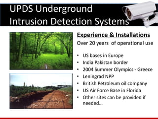 Perimeter Intrusion Detection System | PIDS | GMAX | PPTX