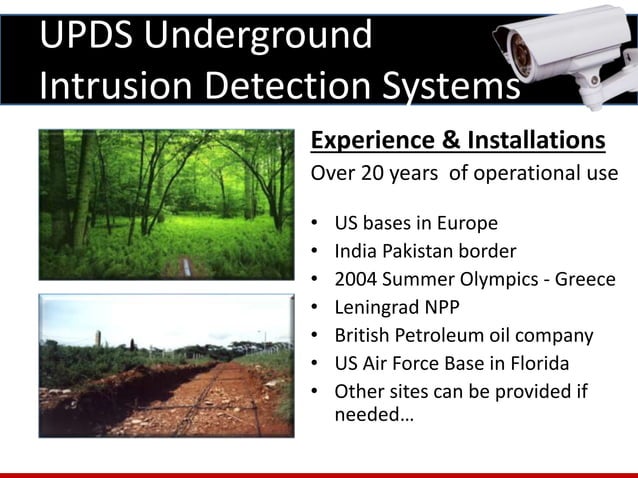 Perimeter Intrusion Detection System | PIDS | GMAX | PPTX